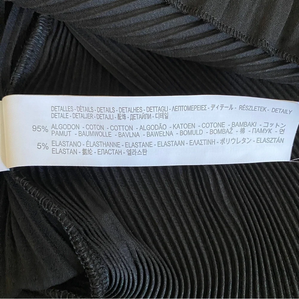 Zara | Tops | Zara Collection Pleated Sheer Top | Poshmark